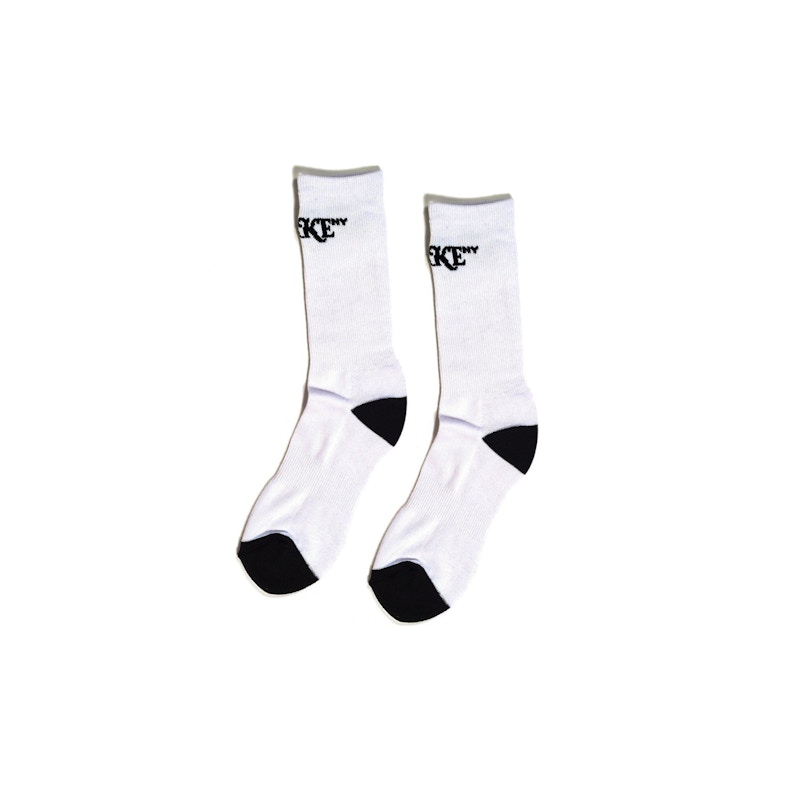 Awake Classic Logo Socks White - SS19 - KR