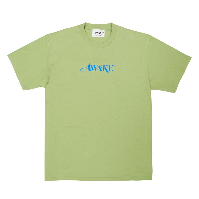 Awake Classic Logo Tee Light Green Homme - SS20 - FR