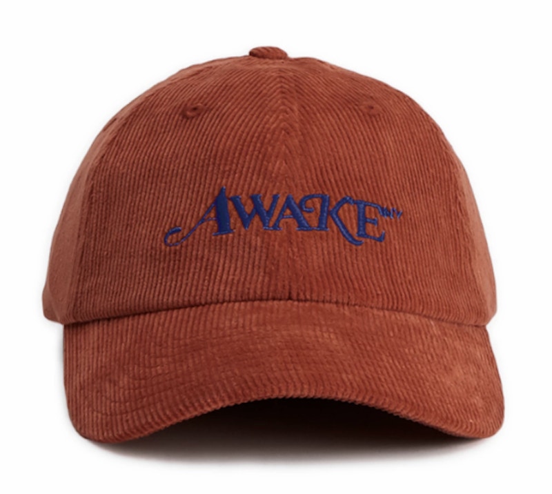 Awake Corduroy Classic Logo Dad Hat Orange - FW19 - US