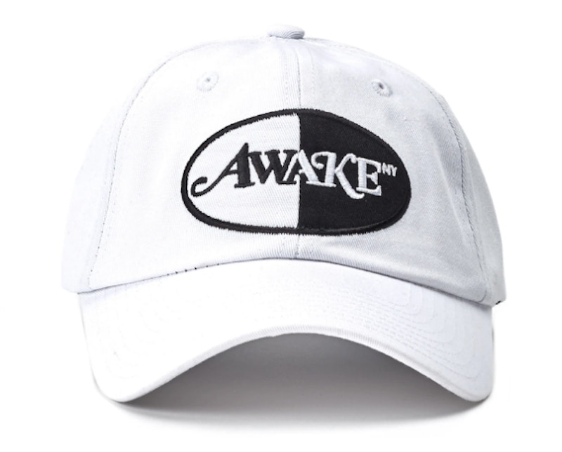 Awake Logo Patch Hat White - GB