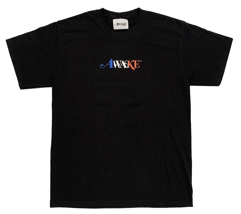 Awake Paris Tee Black Men's - US