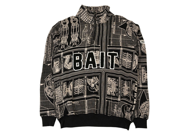 BAIT x Astro Boy Schematics Hoodie Black Men's - SS24 - US