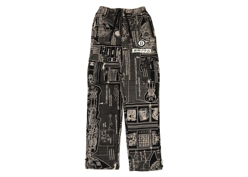 BAIT x Astro Boy Schematics Sweatpants Black Men's - SS24 - US