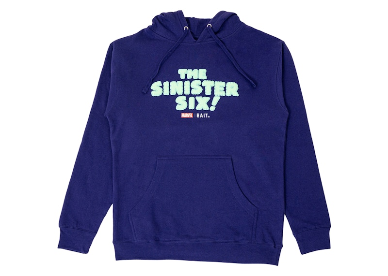 BAIT x The Sinister Six Mysterio Hoodie Purple Men's - SS24 - US