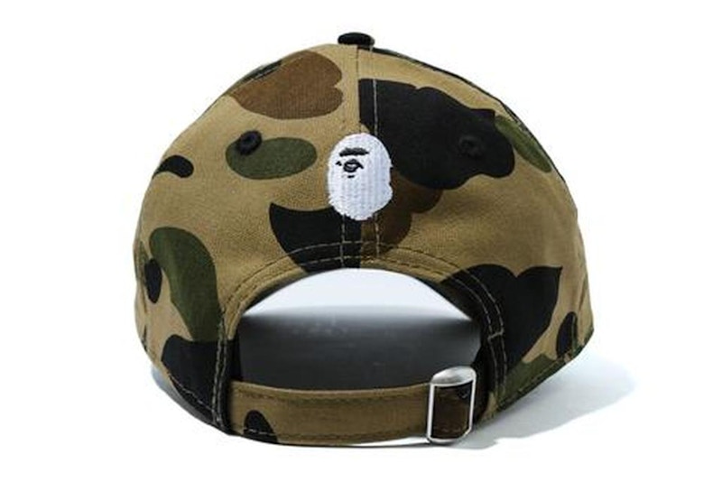 BAPE 1St Camo Bape STA New Era Panel Cap Green Men's - US