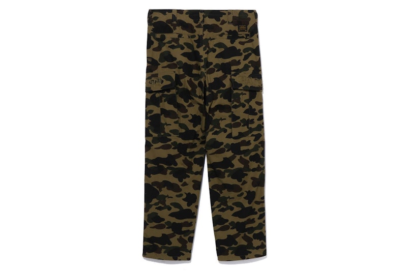 BAPE 1st Camo 6 Pocket Pants (SS23) Green Men's - SS23 - US