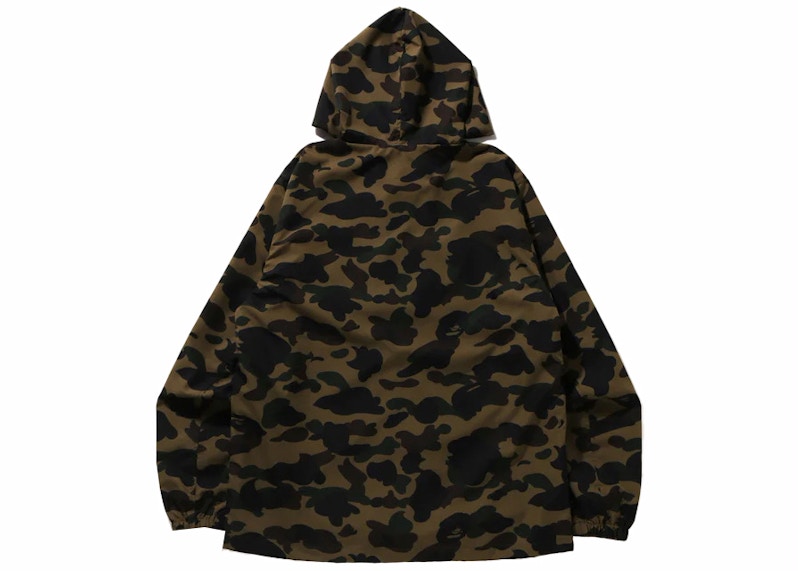 BAPE 1st Camo Hoodie Jacket (FW23) Green Men's - FW23 - US