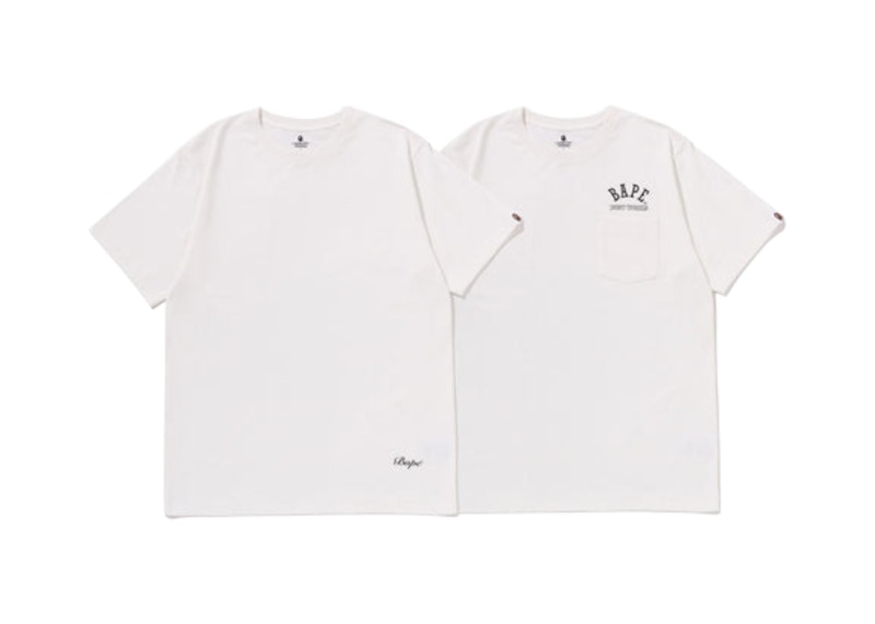 BAPE 2 Pieces Tee Underwear White Men's - FW25 - US