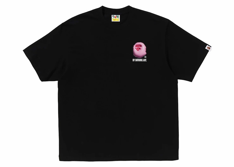 BAPE 3D Art Ape Head Relaxed Fit Tee Black Men's - SS24 - US