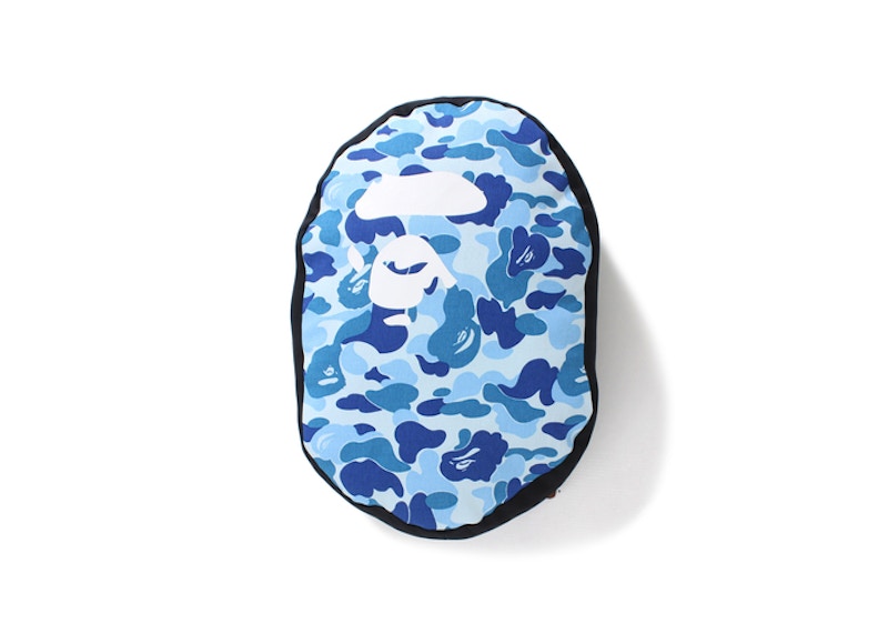 BAPE ABC Ape Head Cushion Blue - FW17 - US