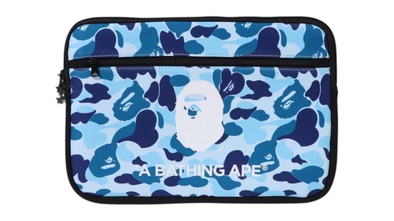 BAPE ABC Camo 13 Inch PC Case Blue Men's - FW25 - US