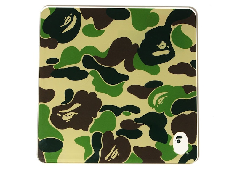 BAPE ABC Camo Acrylic Plate Green - FW21 - US