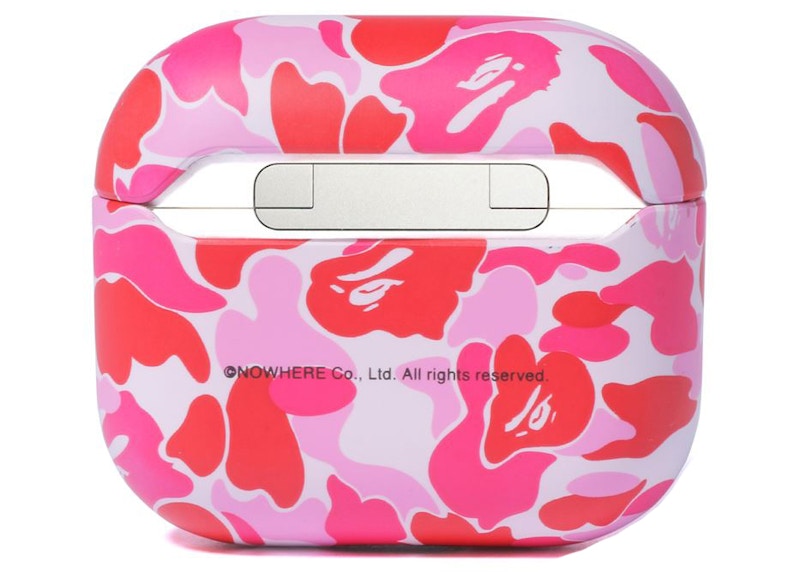BAPE ABC Camo Airpods Case (SS22) Pink - SS22 - US