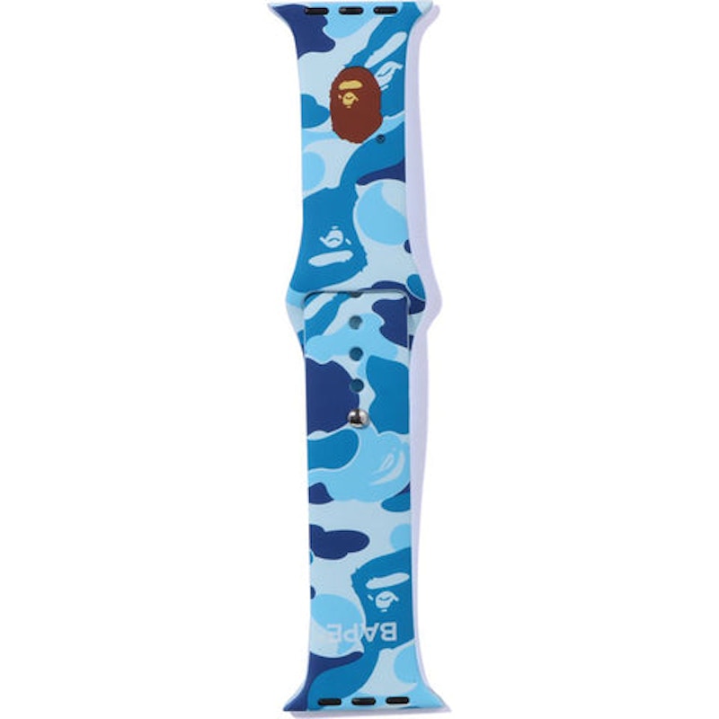 BAPE ABC Camo Apple Watch Band Blue - US