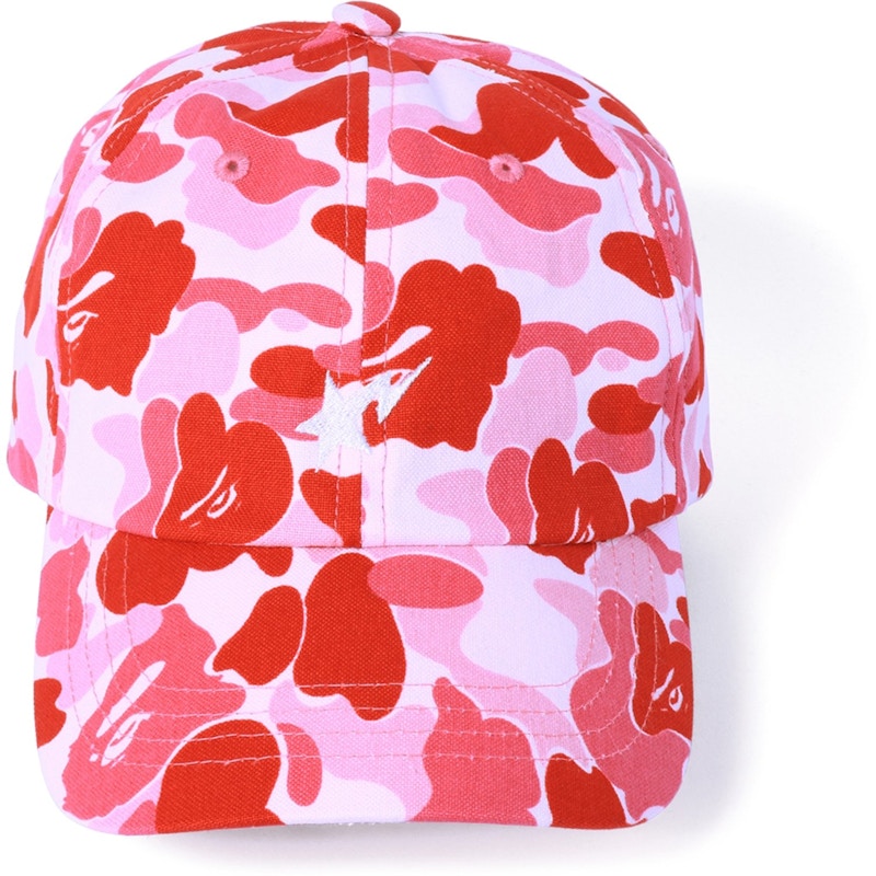 BAPE ABC Camo Bapesta Panel Cap Pink Men's - FW19 - US