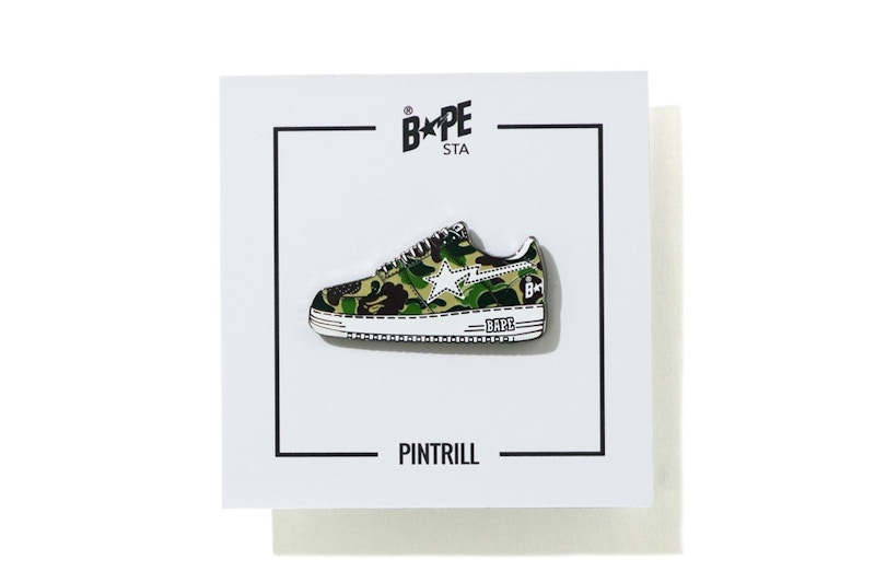 BAPE ABC Camo Bapesta Pintrill Pin Green - SS20 - US