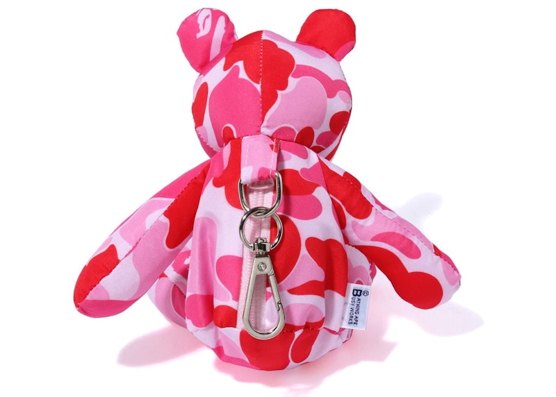 BAPE ABC Camo Bear Eco S Bag Pink - SS23 - US