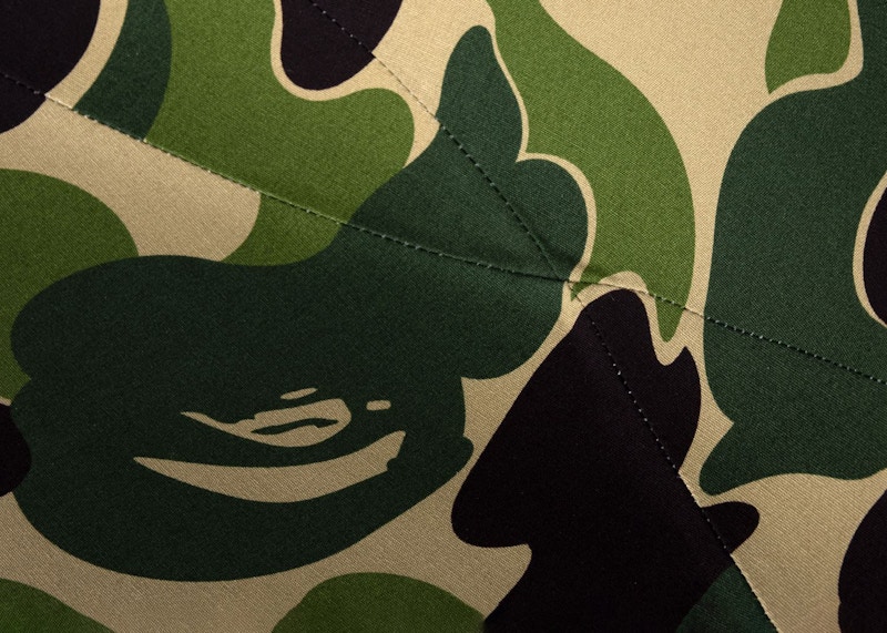 BAPE ABC Camo Fabric Modernica Fiber Shell Chair Green - SS22 - US