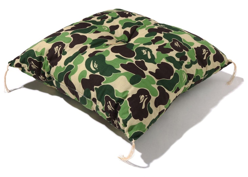 BAPE ABC Camo Japanese Cushion Green - FW22 - US