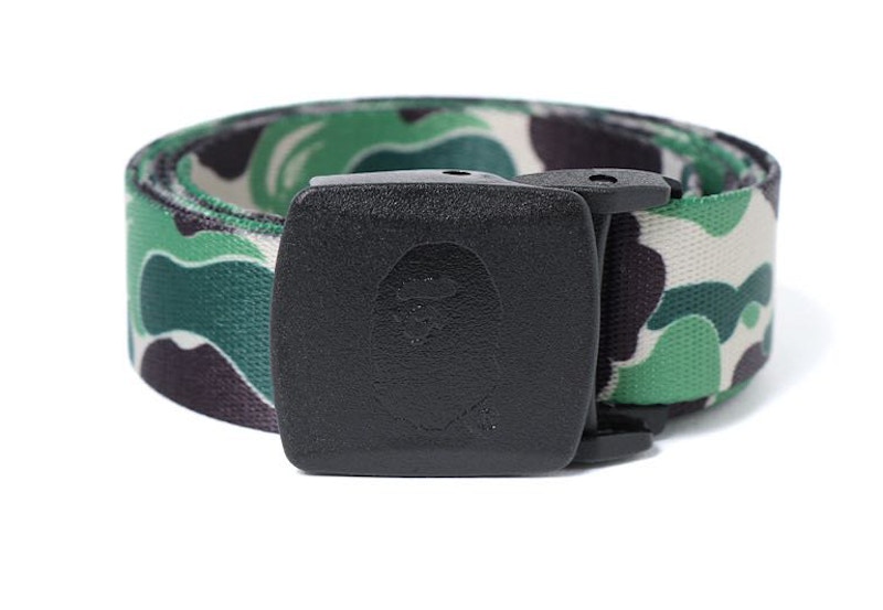 BAPE ABC Camo Long GI Belt Green Men's - FW17 - US