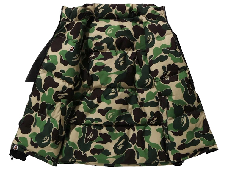 BAPE ABC Camo Reversible Down Jacket Green Men's - FW23 - US