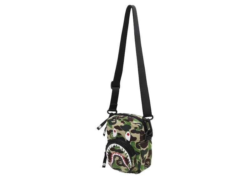 BAPE ABC Camo Shark Mini Bag Green Men's - SS23 - US