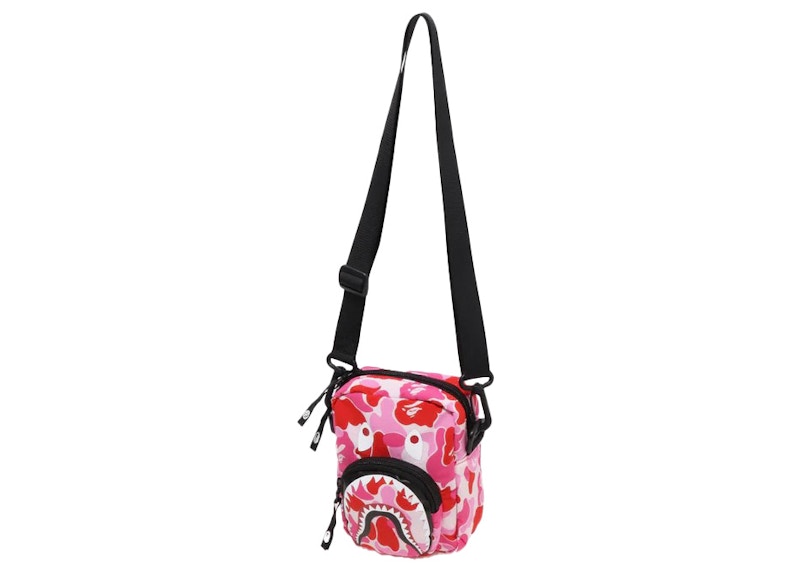 BAPE ABC Camo Shark Mini Bag Pink Men's - SS23 - US