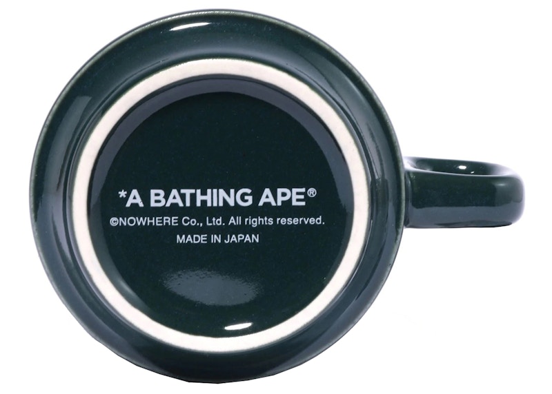 BAPE ABC Camo Stacking Mugs Green - SS22 - US