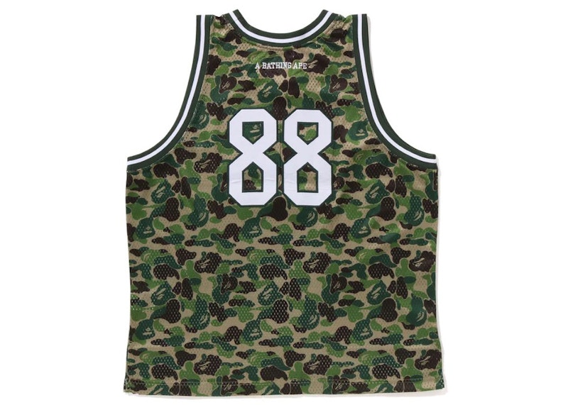 BAPE ABC Camo Tank Top Green Men's - SS23 - US