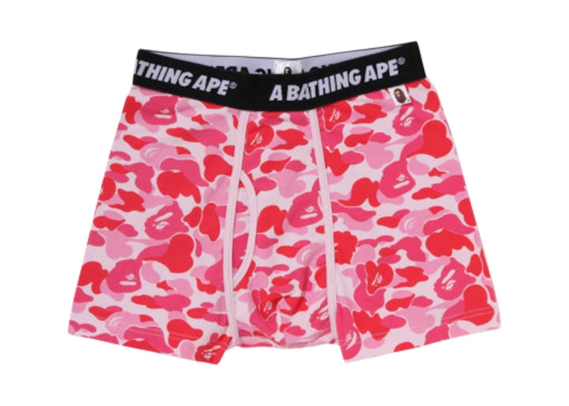 BAPE ABC Camo Trunks Underwear Pink Men's - FW25 - US