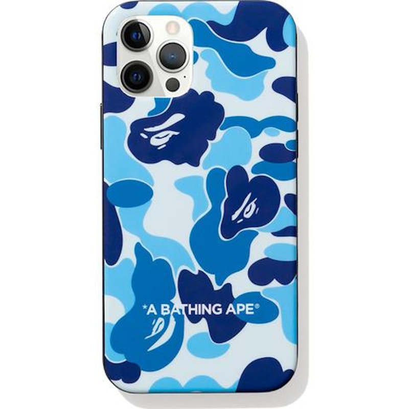 BAPE ABC Camo iPhone 12 Pro Case Blue - FW20 - US