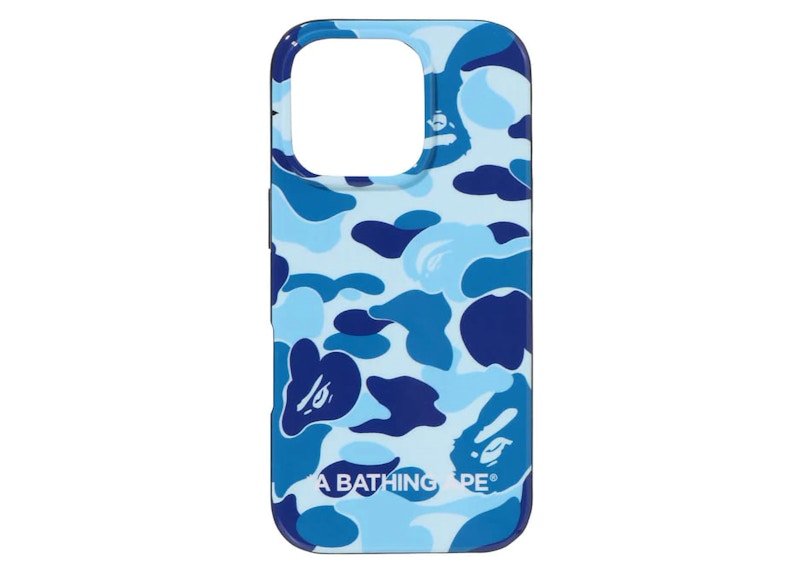 BAPE ABC Camo iPhone 16 Pro Case Blue Men's - FW24 - US