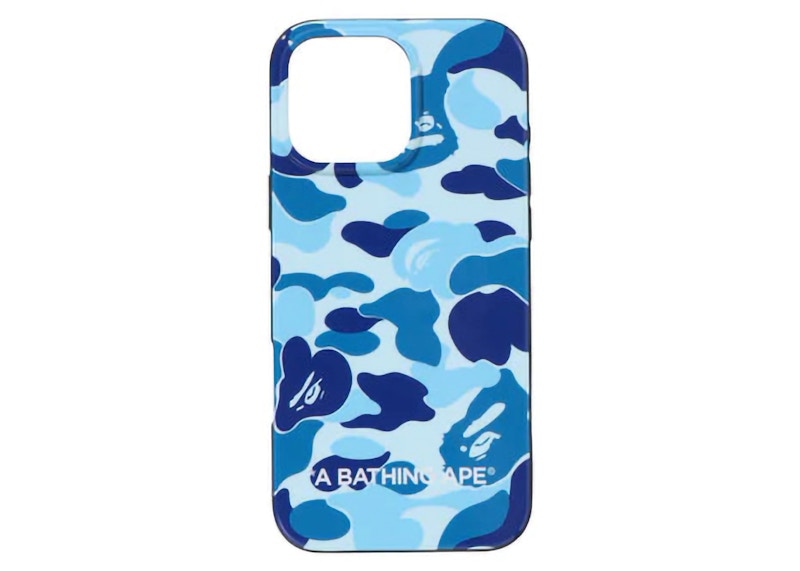 BAPE ABC Camo iPhone 16 Pro Max Case Blue Men's - FW24 - US