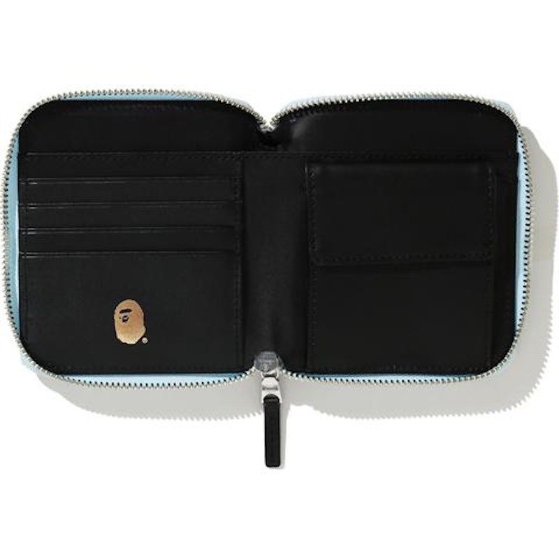 BAPE ABC Canvas (M) Wallet Blue - FW20 - US