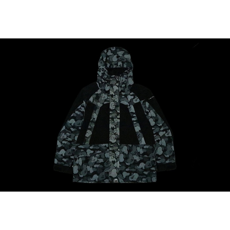 BAPE ABC Dot Reflective Camo Snowboard Jacket Black Men's - FW19 - US