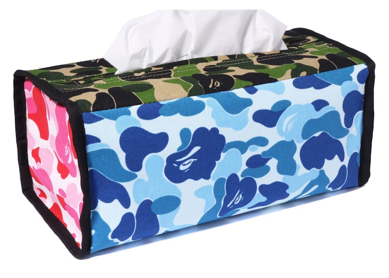 BAPE ABC Mix Camo Tissue Box Cover Multicolor - SS22 - US