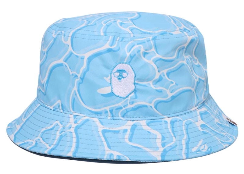 BAPE ABC Sea Surface Camo Bucket Hat Blue Men's - SS24 - US