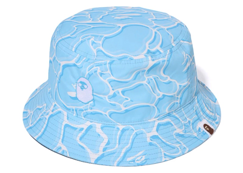 BAPE ABC Sea Surface Camo Bucket Hat Blue Men's - SS24 - US