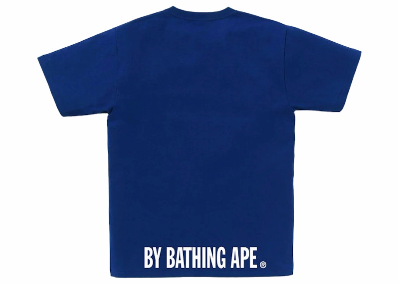 BAPE Ape Face Sta Tee Blue Men's - FW23 - US