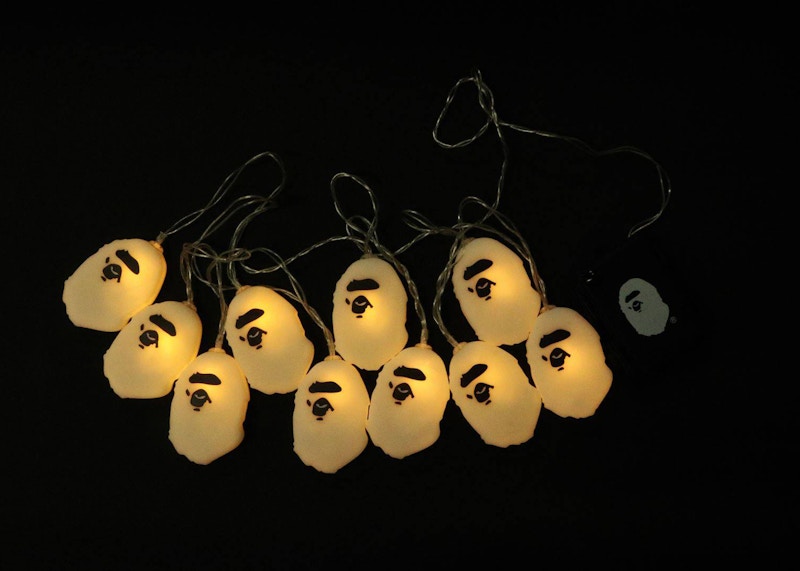 BAPE Ape Head Led Garland Light Yellow - FW22 - US