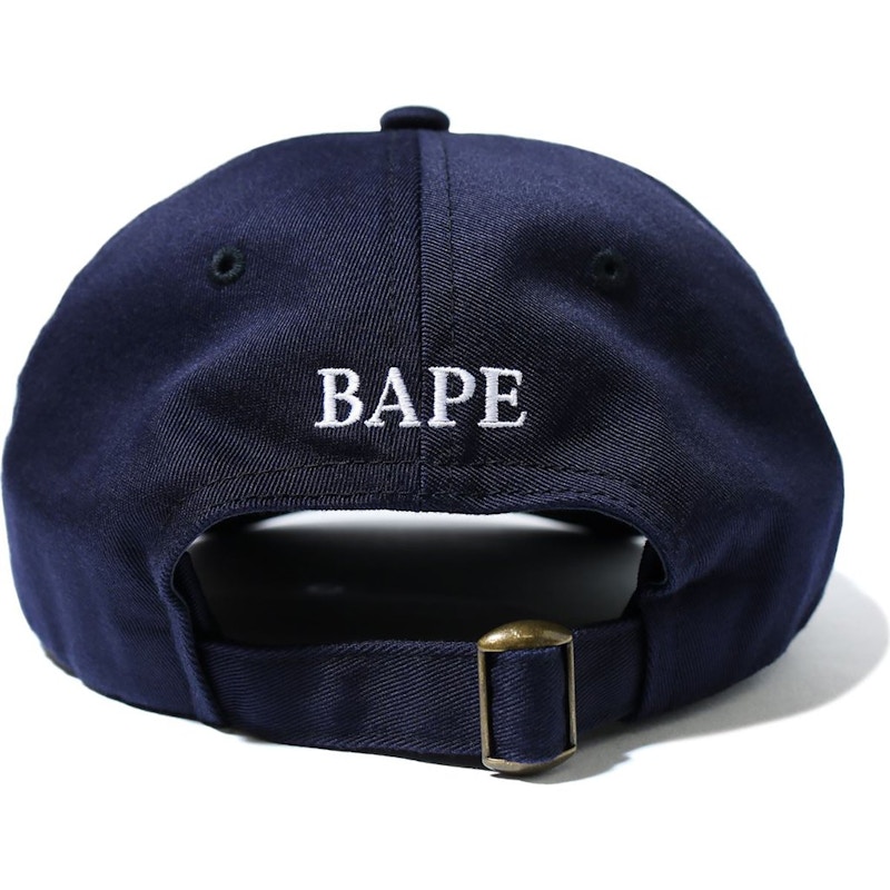BAPE Ape Head One Point Panel Cap Navy Men's - FW20 - US