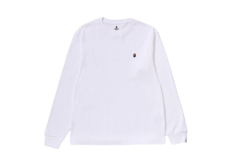 BAPE Ape Head One Point Thermal LT Underwear White Men's - FW25 - US