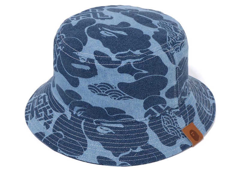 BAPE Asia Camo Denim Hat Indigo Men's - SS24 - US