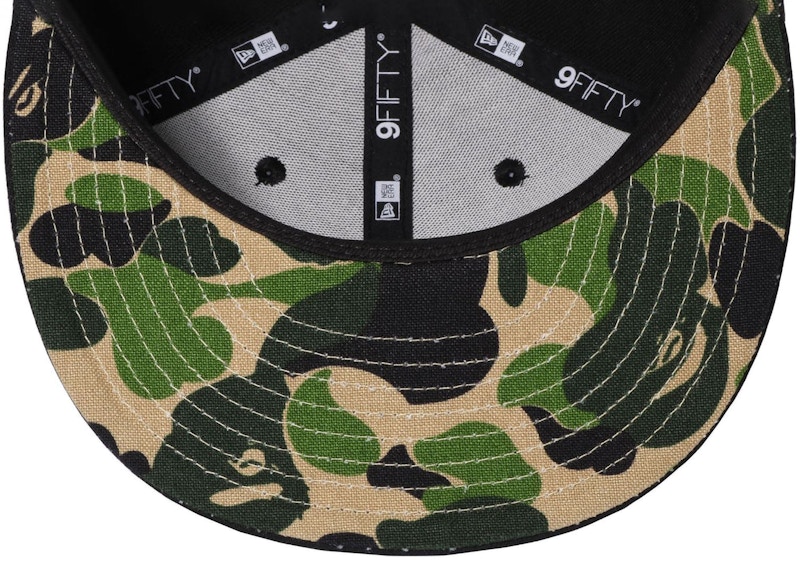 BAPE B Logo A Bathing Ape 9Fifty New Era Cap Black - FW22 - US
