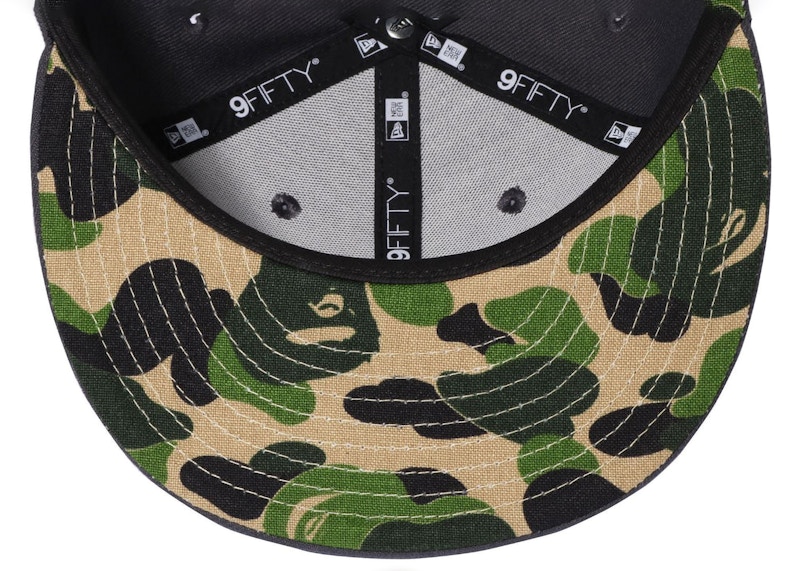 BAPE B Logo A Bathing Ape 9Fifty New Era Cap Grey - FW22 - US