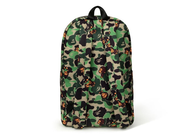 BAPE Baby Milo Camo Backpack Green Brown - SS23 - US