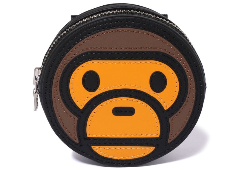 BAPE Baby Milo Face Mini Shoulder Bag Brown - SS23 - US