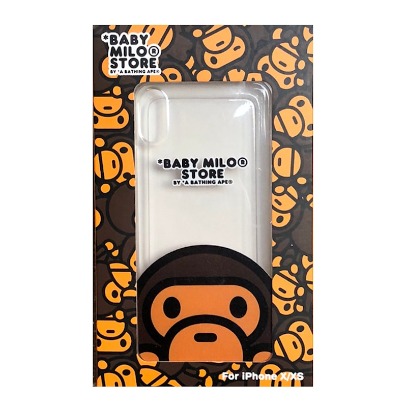 BAPE Baby Milo Iphone X Case Clear - US
