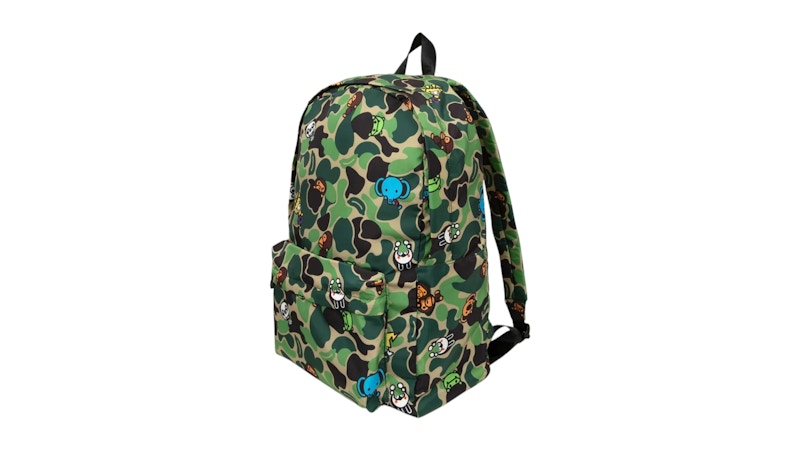 BAPE Baby Milo Large Backpack Green Men's - SS25 - US