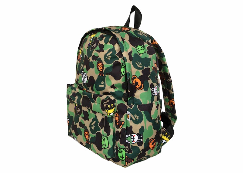 BAPE Baby Milo Medium Backpack Green - SS24 - US